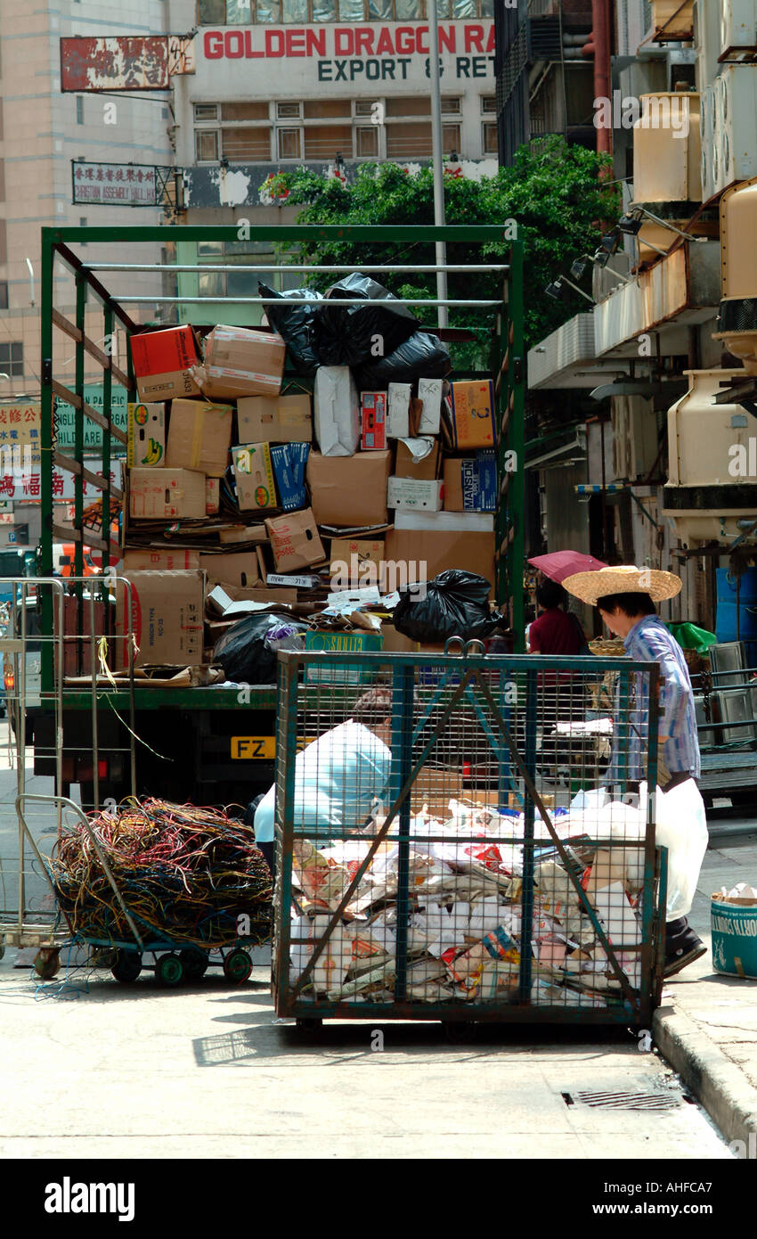 Chinese garbage collection hi-res stock photography and images - Alamy