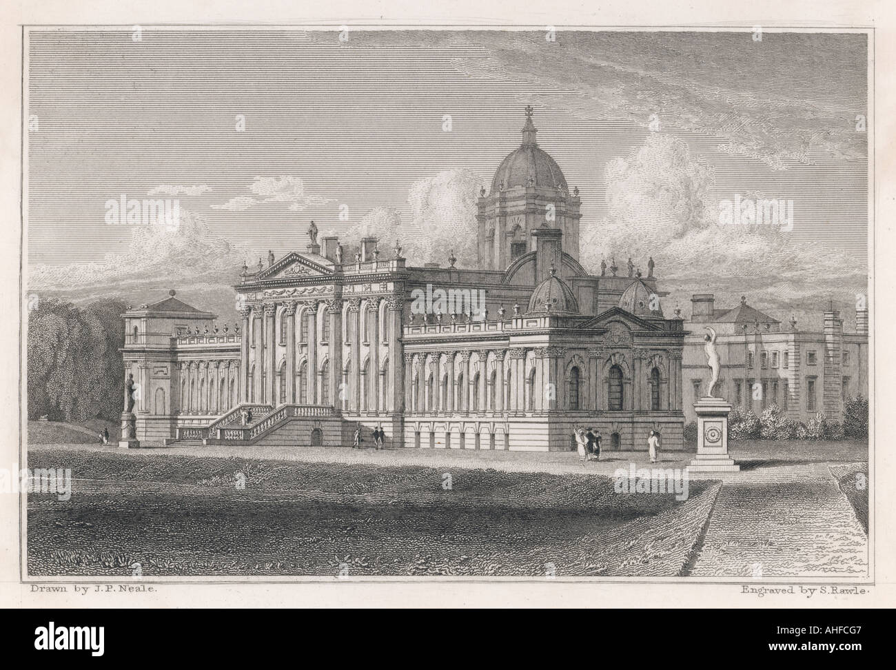 England Castle Howard Stock Photo - Alamy