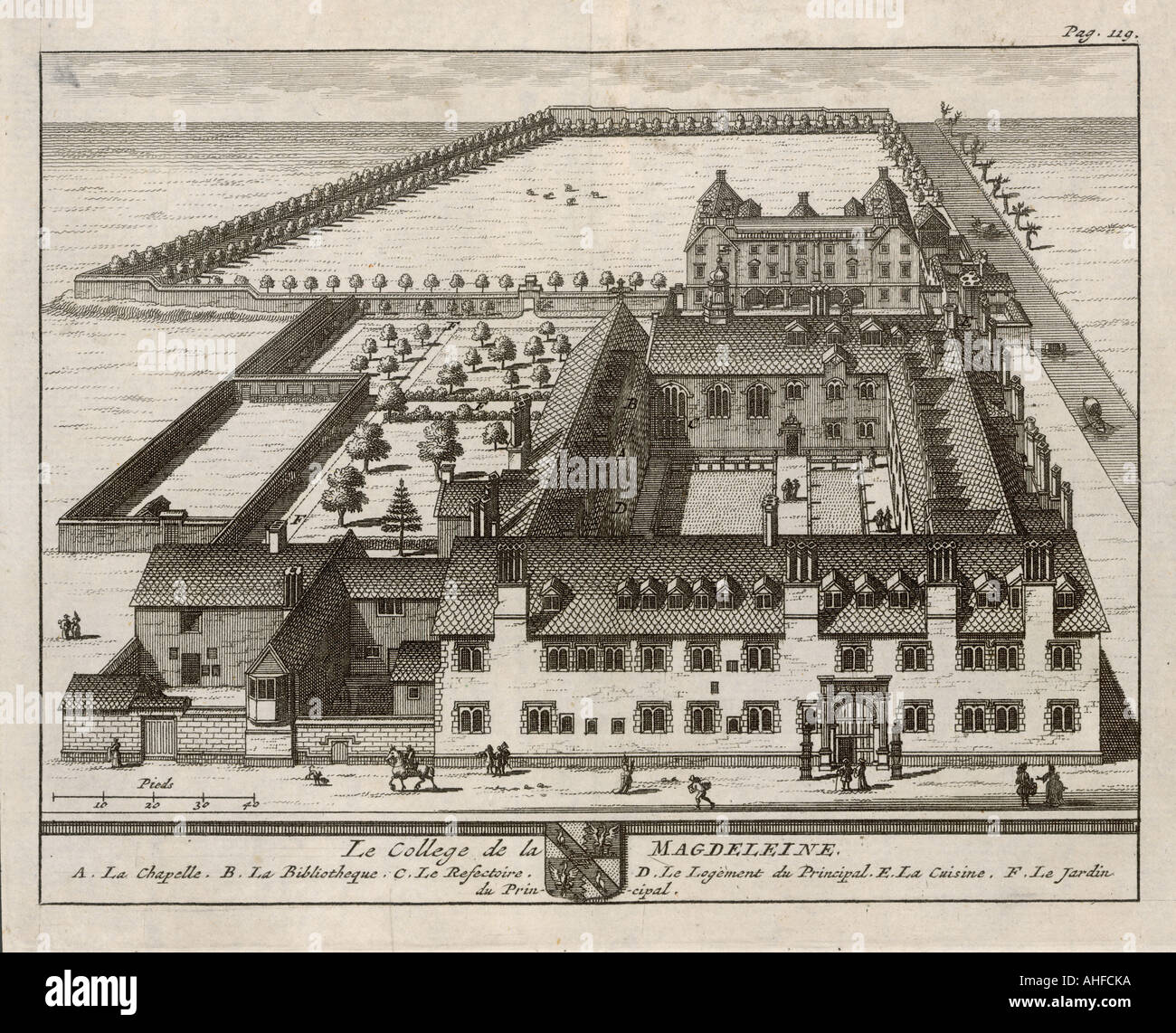 Dining hall magdalen college hi-res stock photography and images - Alamy