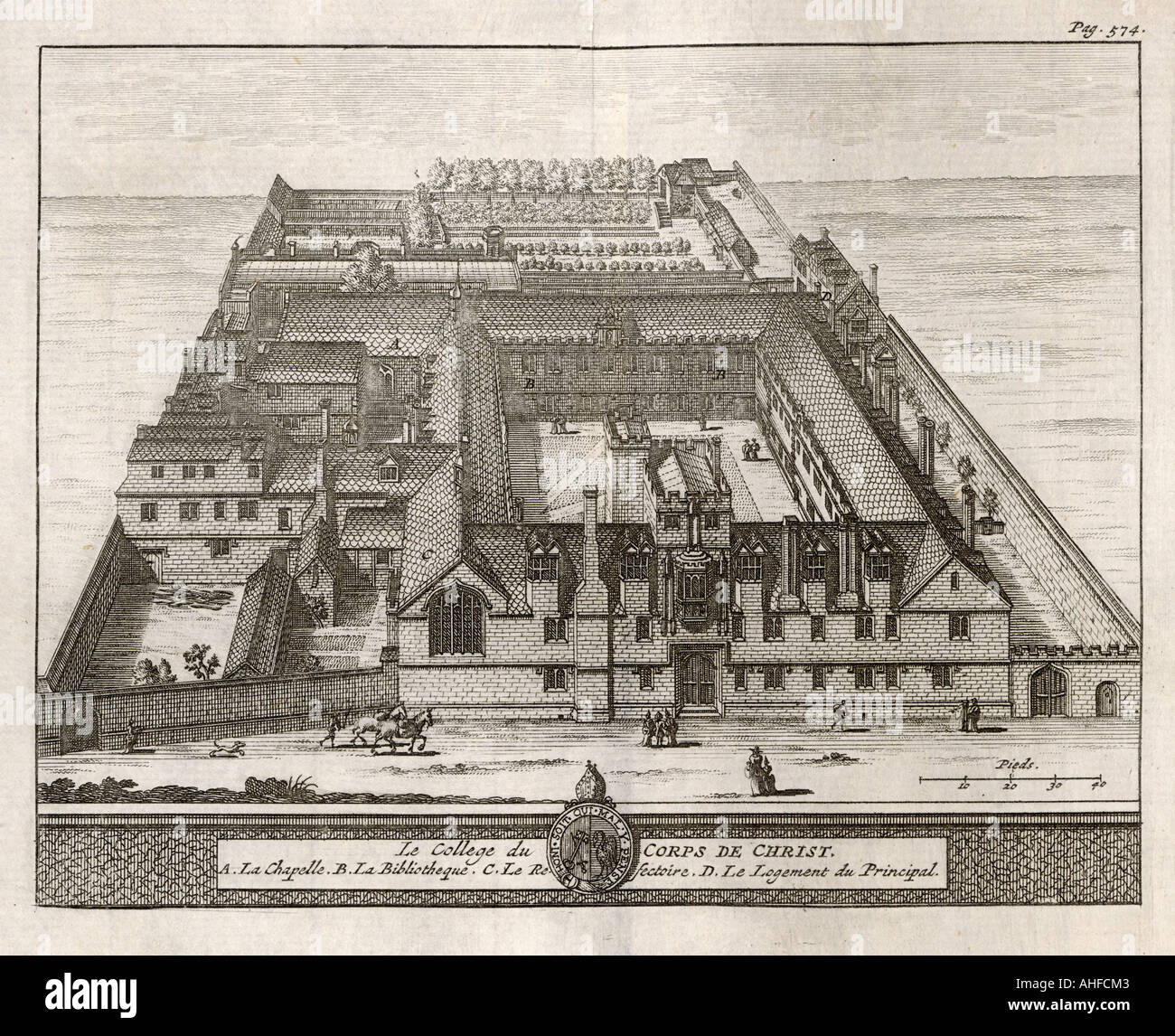 Oxford 1675 history historical hi-res stock photography and images - Alamy