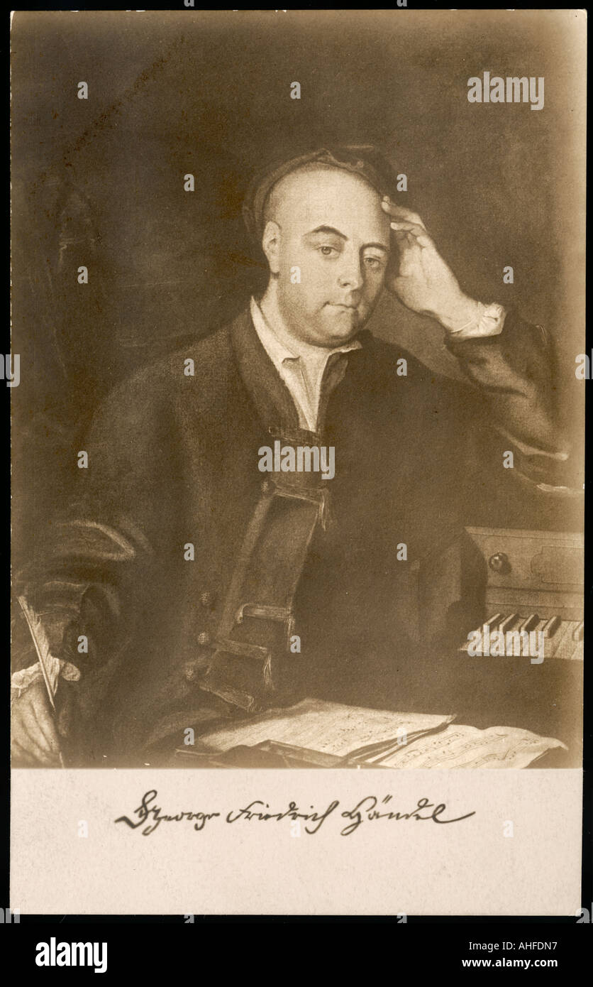 Handel george frederic 1685 1759 hi-res stock photography and images ...