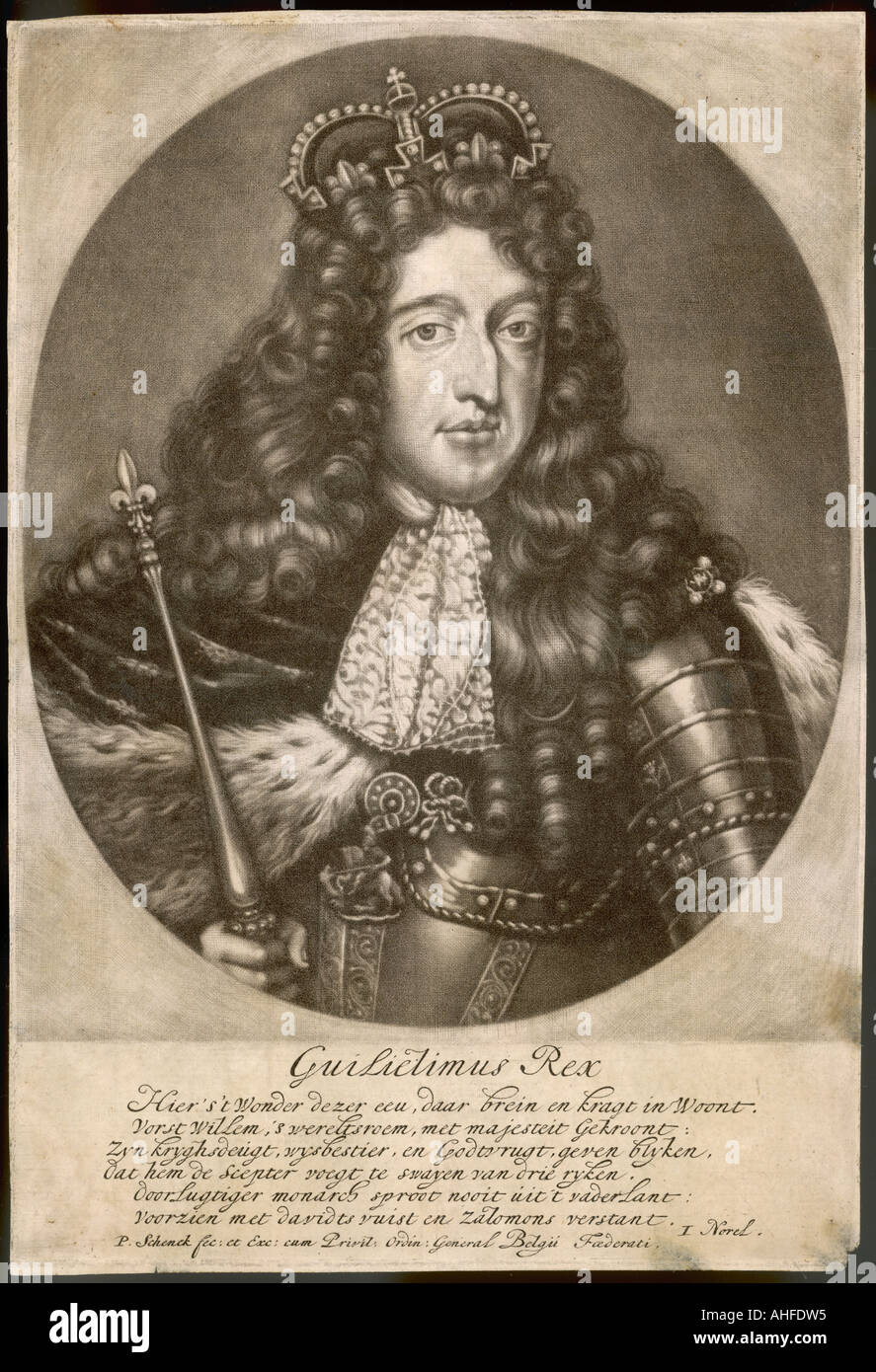 King william iii portrait hi-res stock photography and images - Alamy