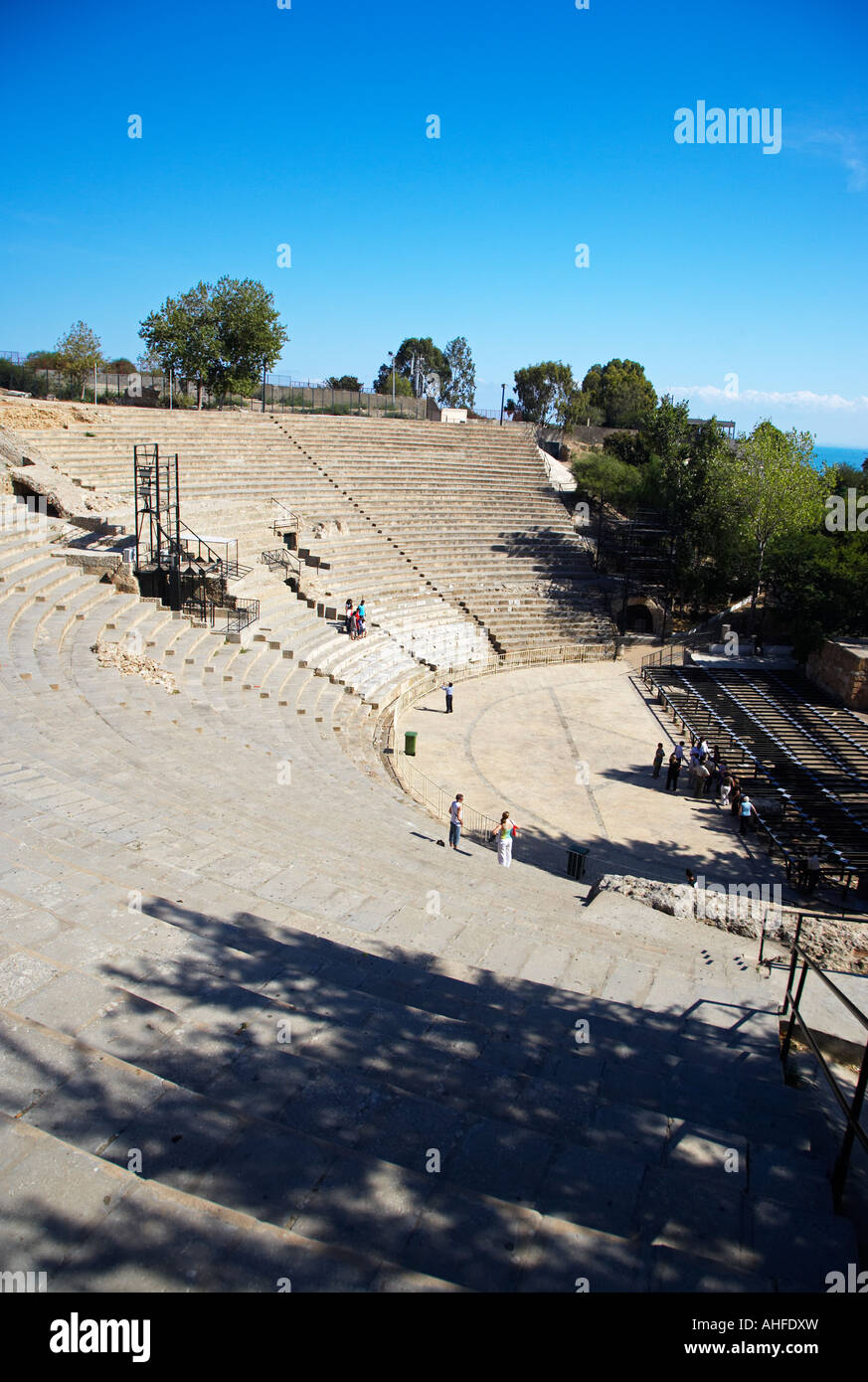 Antique Theatre of Carthage, Tunisia Stock Photo - Alamy