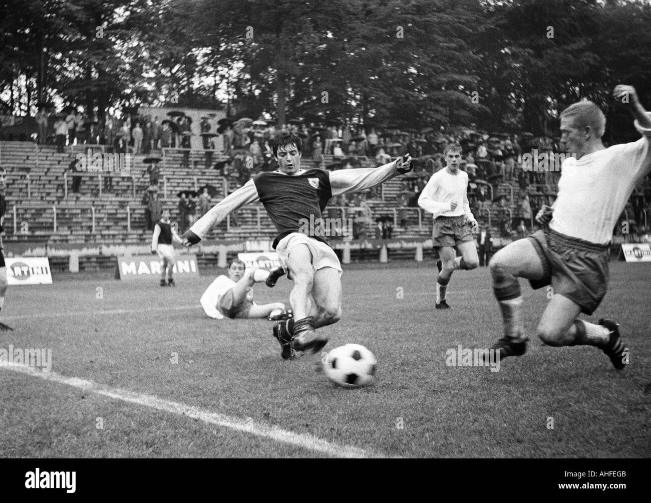 football, international junior class tournament 1965, FC Burnley versus ...