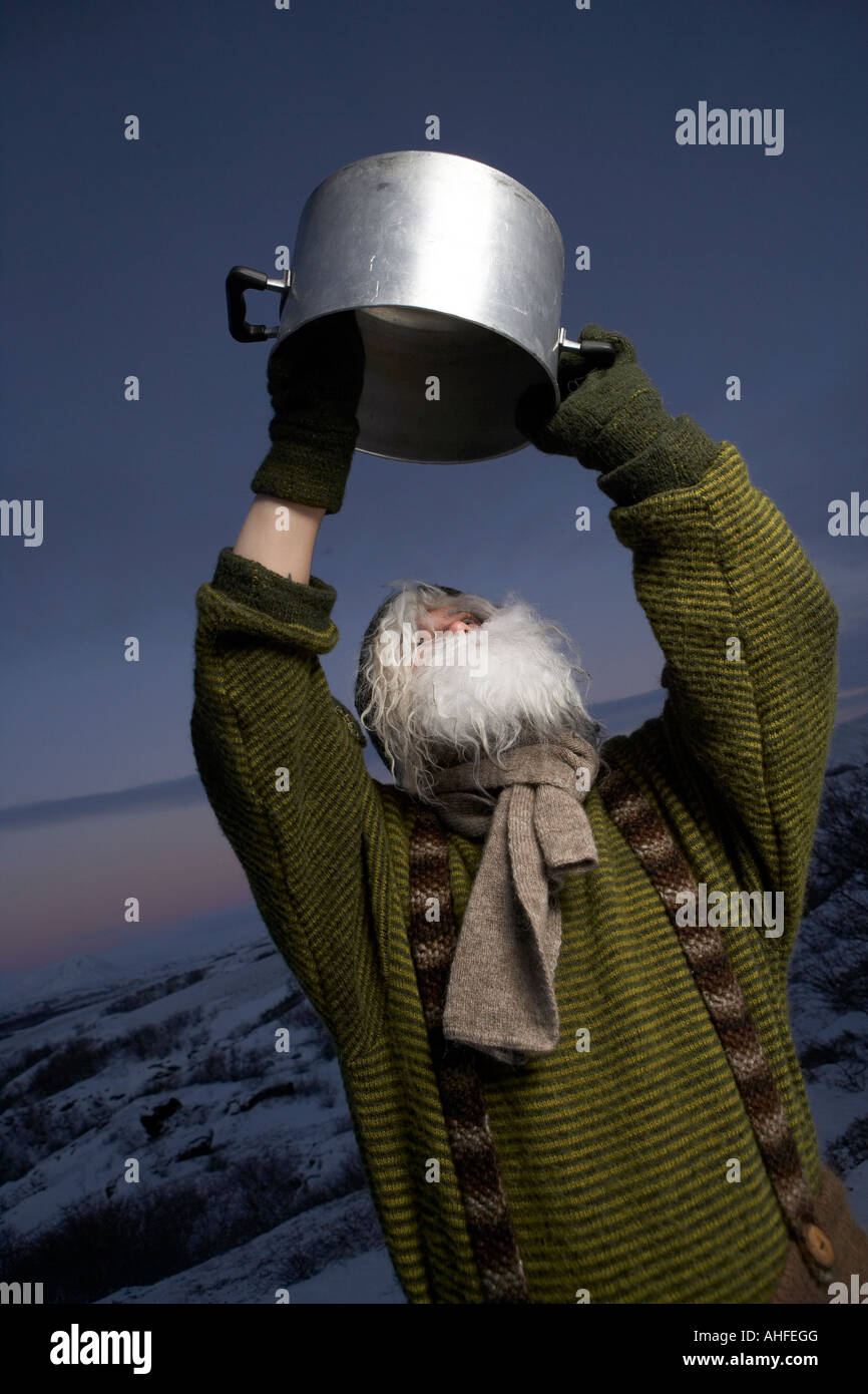 Yule lads santa claus, iceland hi-res stock photography and images - Alamy