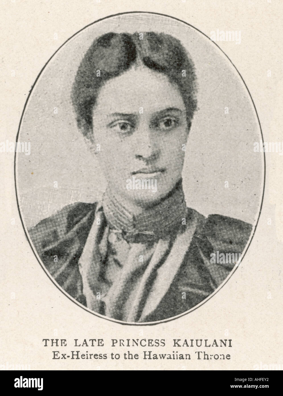 Princess Ka Iulani Stock Photo - Alamy