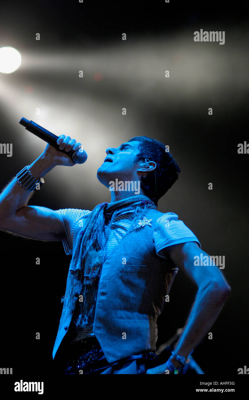 Perry Farrell, vocalist, Satellite Party, US alternative Rock Band ...