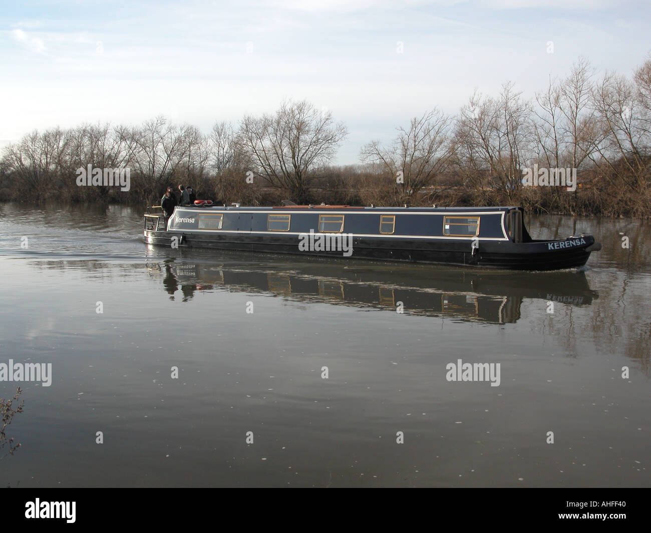 River Thames at Reading Berkshire Stock Photo - Alamy