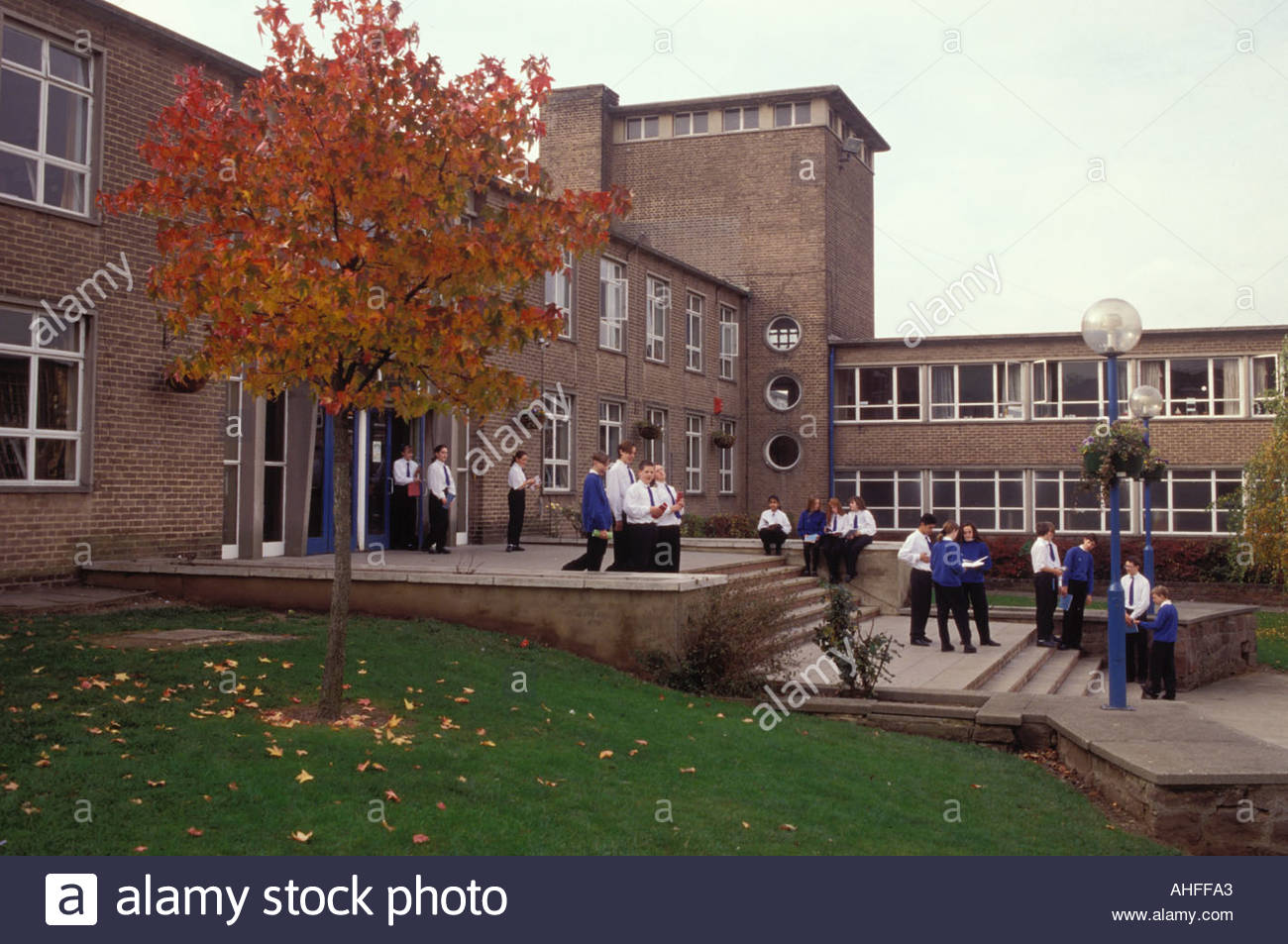 Comprehensive School Building Uk Stock Photos & Comprehensive School ...