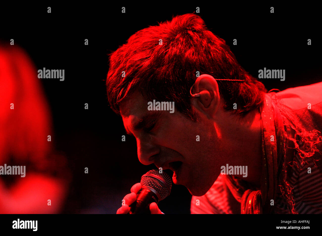 Perry Farrell, vocalist, Satellite Party, US alternative Rock Band ...