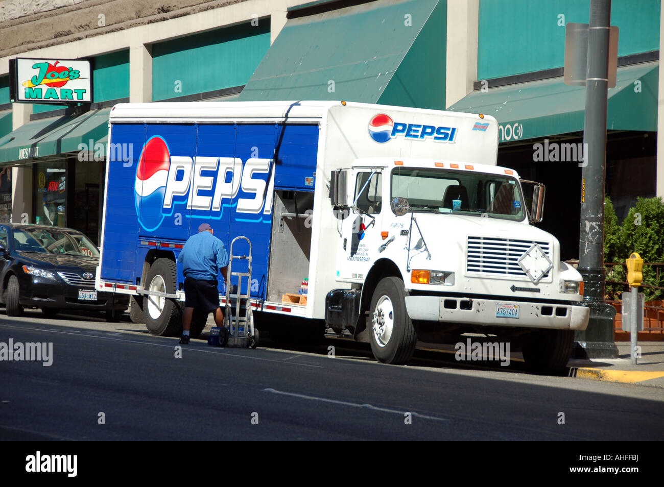 Pepsi cola truck hi-res stock photography and images - Alamy