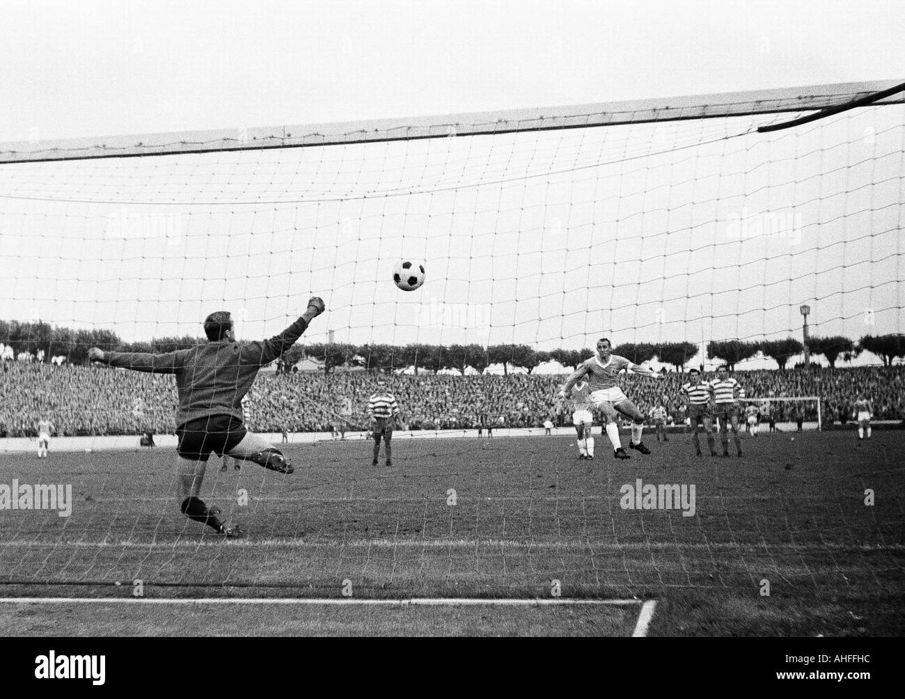 football, Bundesliga, 1965/1966, Meidericher SV versus TSV 1860 Munich ...