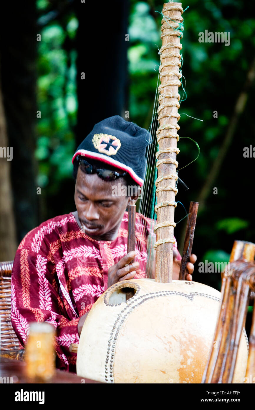 West african stringed instrument hi-res stock photography and images ...