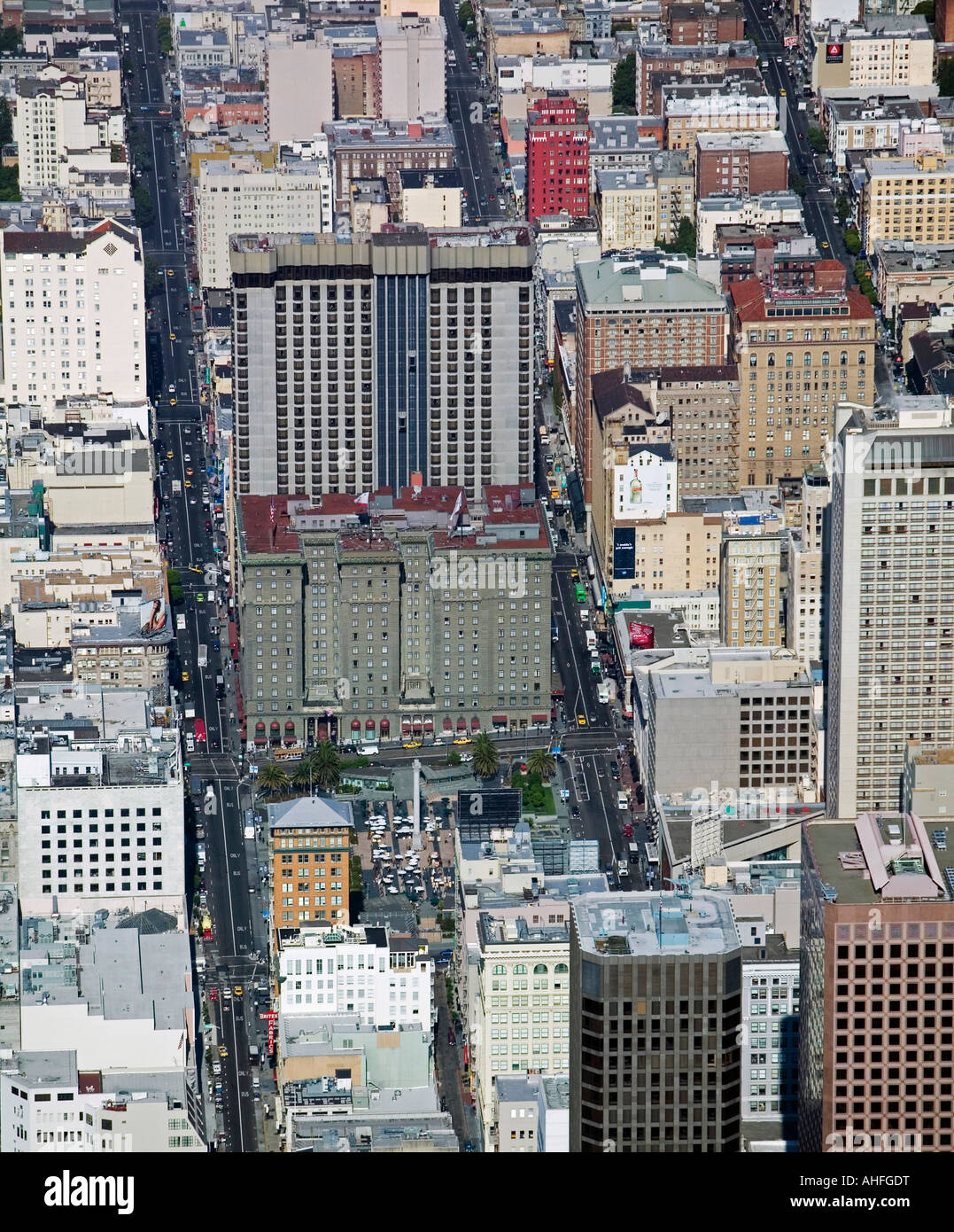 Sf union square from above hi-res stock photography and images - Alamy
