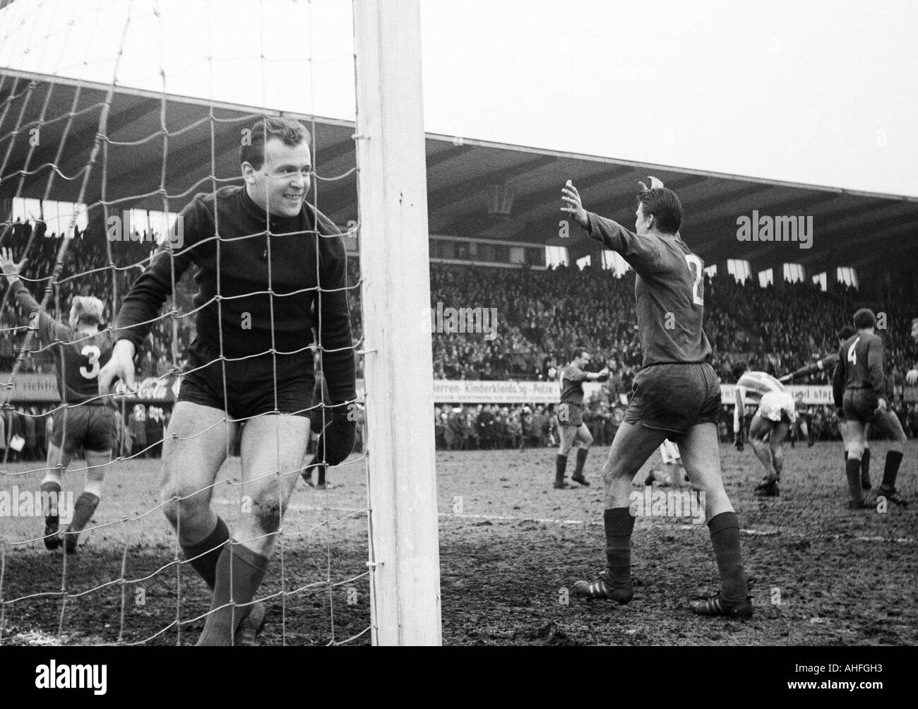 football, Regionalliga West, 1965/1966, Stadium an der Hafenstrasse in ...