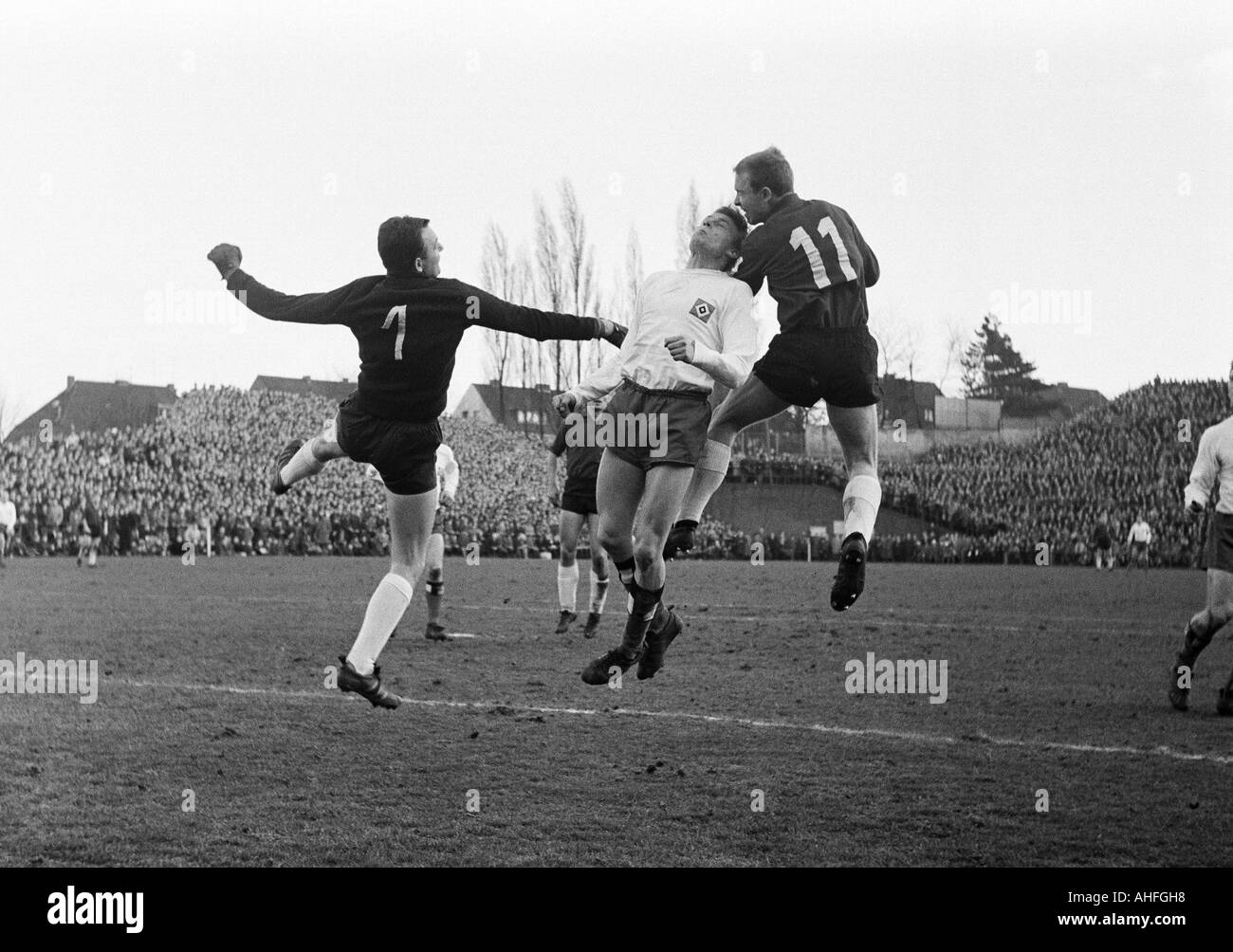 football, Bundesliga, 1965/1966, Boekelberg Stadium, Borussia ...
