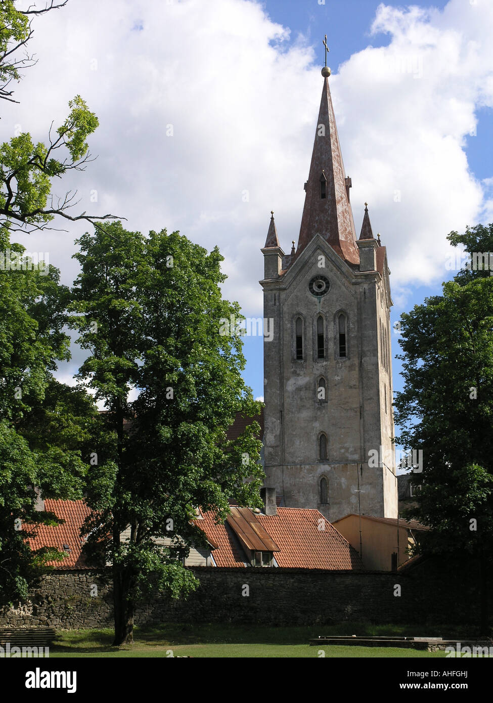 St. John's church Cesis Latvia Stock Photo - Alamy