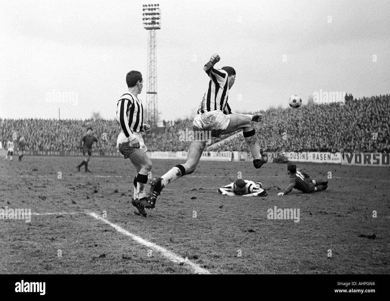 Rot Weiss Essen Stadion An Der Hafenstrasse High Resolution Stock ...
