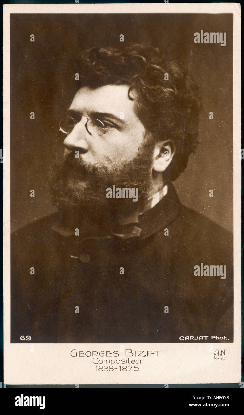 Georges Bizet Photo Stock Photo - Alamy