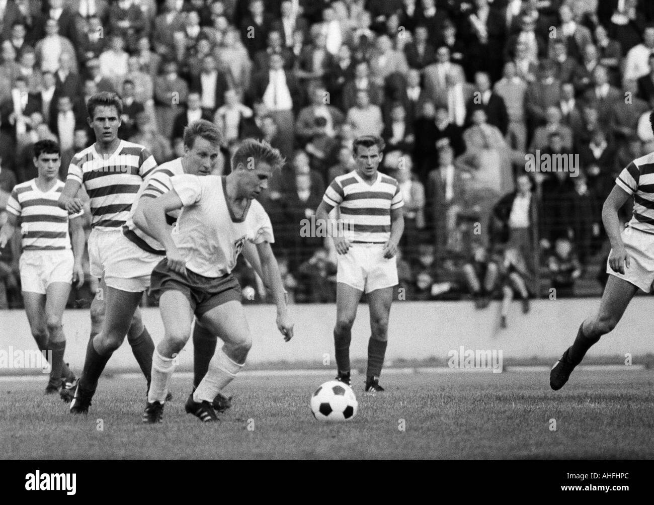 football, Bundesliga, 1966/1967, Wedau Stadium in Duisburg, MSV ...