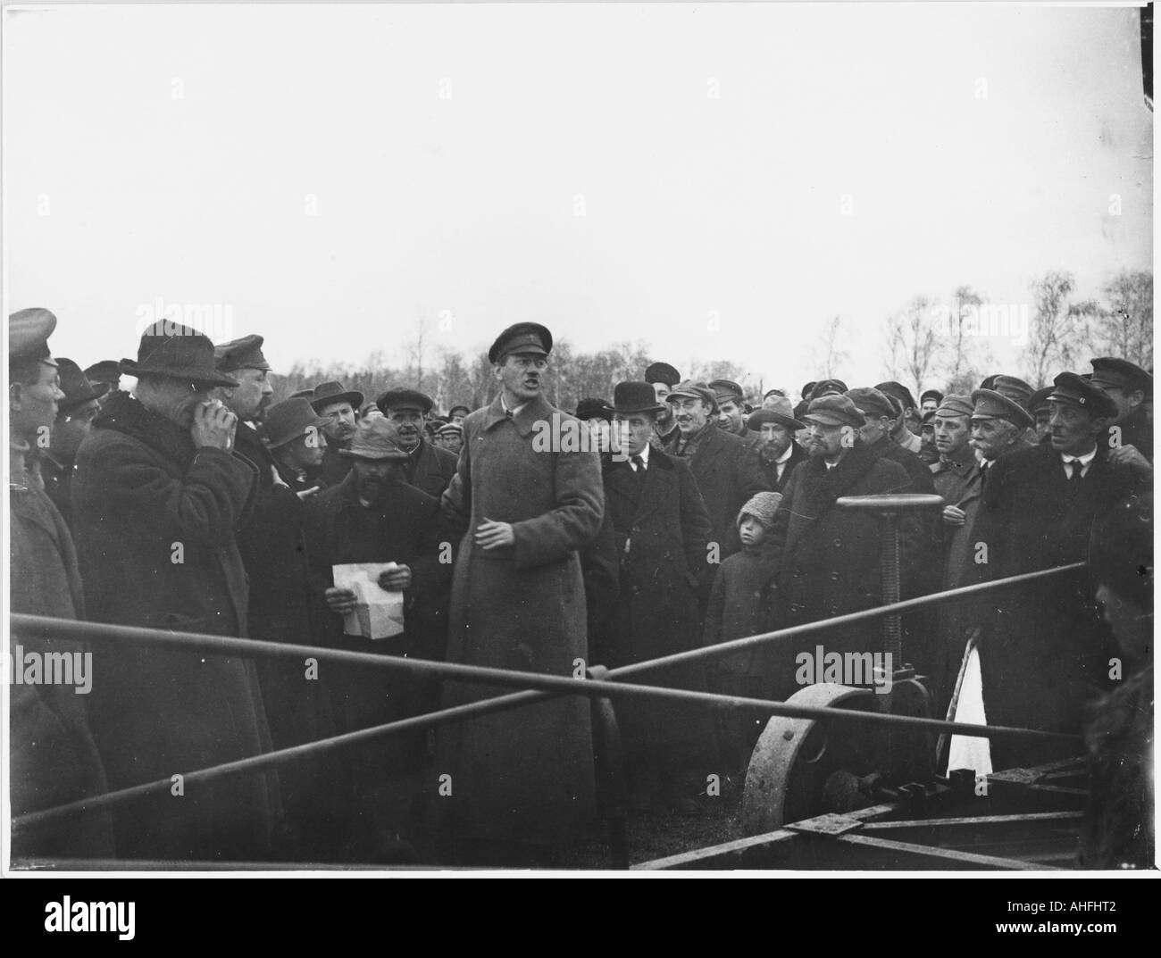 Soviet Electric Plough Stock Photo - Alamy