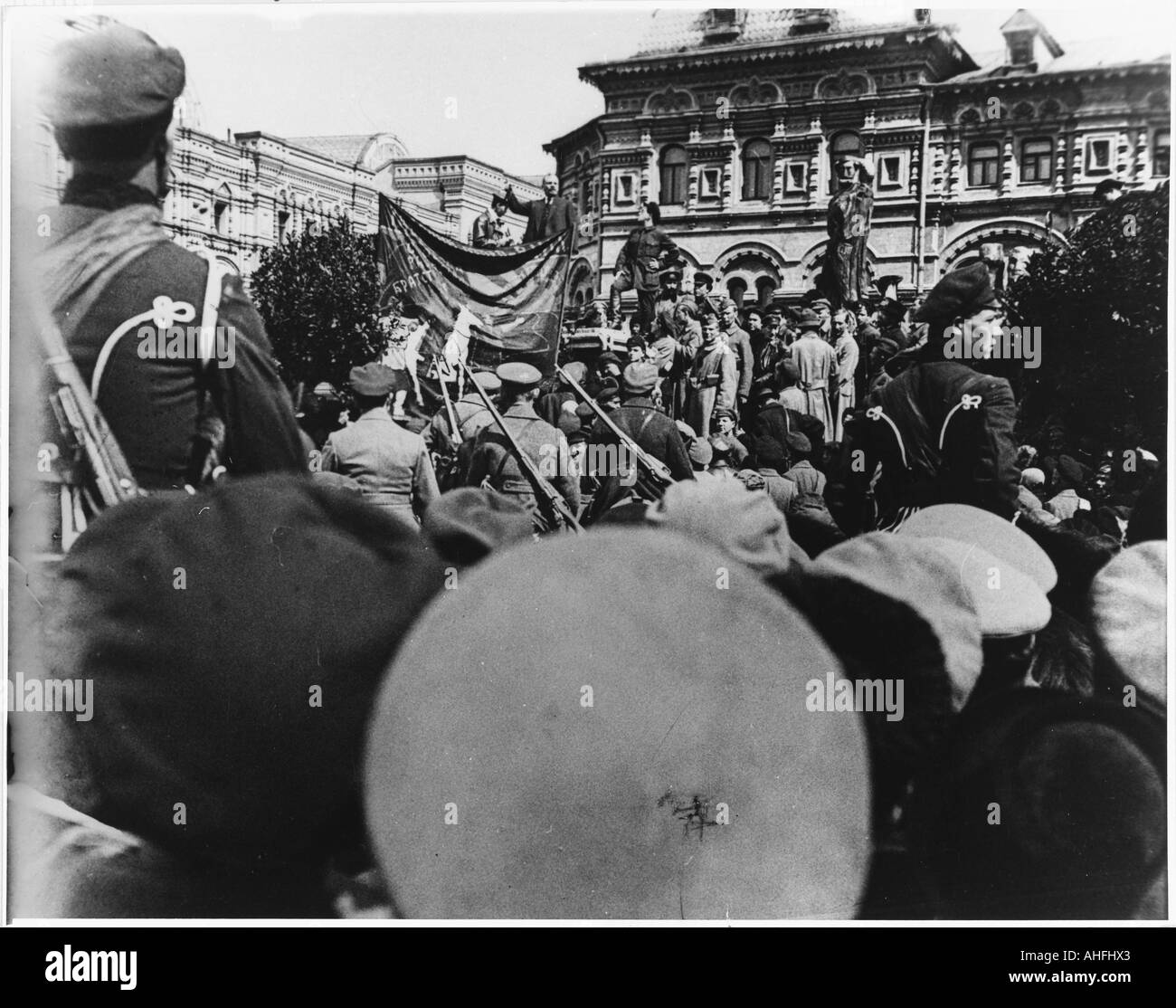 Lenin speech soviet hi-res stock photography and images - Alamy