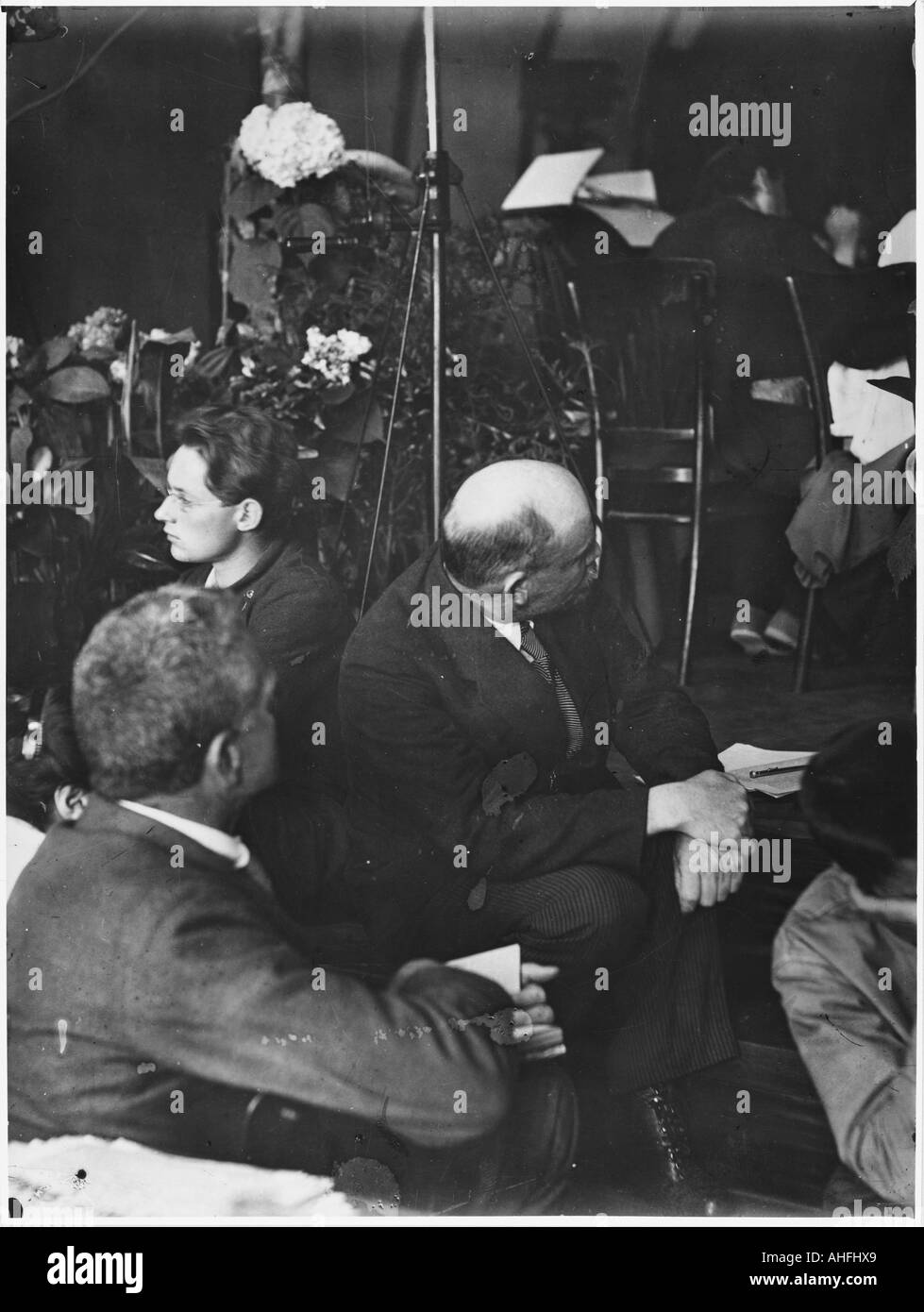 Lenin Comintern Congress Stock Photo - Alamy