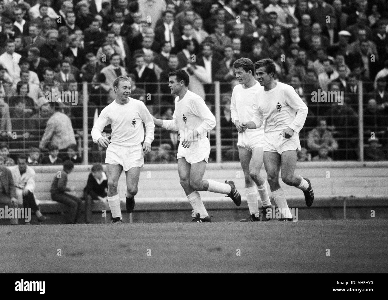 football, Bundesliga, 1966/1967, Stadium at the Gruenwalder Street, FC ...