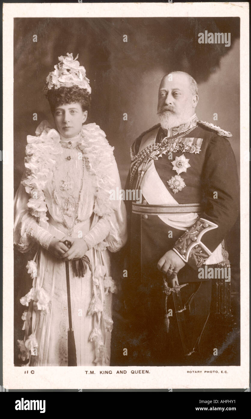 Edward vii and alexandra hi-res stock photography and images - Alamy