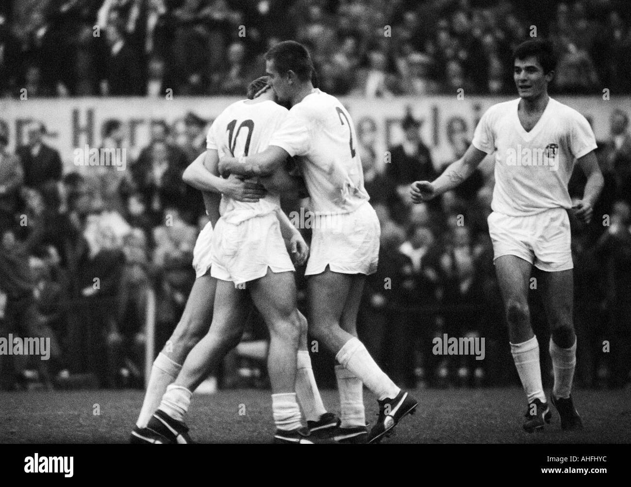 football, Bundesliga, 1966/1967, Stadium at the Hafenstrasse in Essen ...