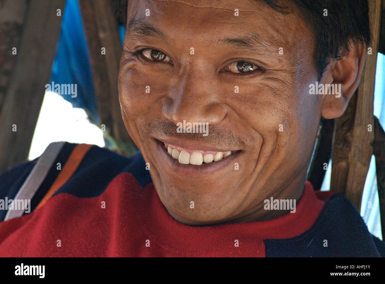 Happy rickshaw driver, portrait hi-res stock photography and images - Alamy