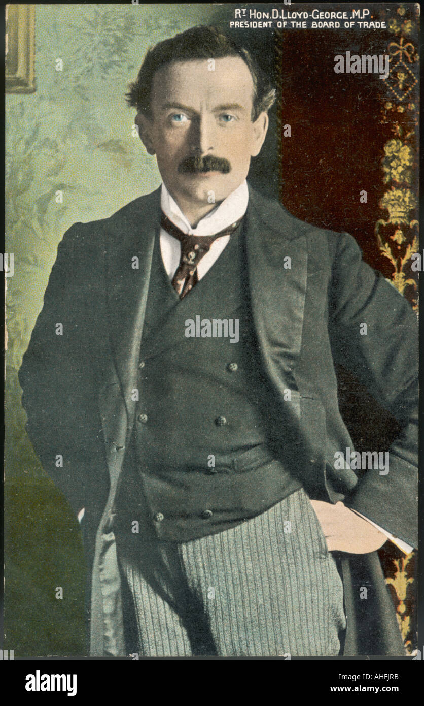 Lloyd George In 1905 Stock Photo - Alamy
