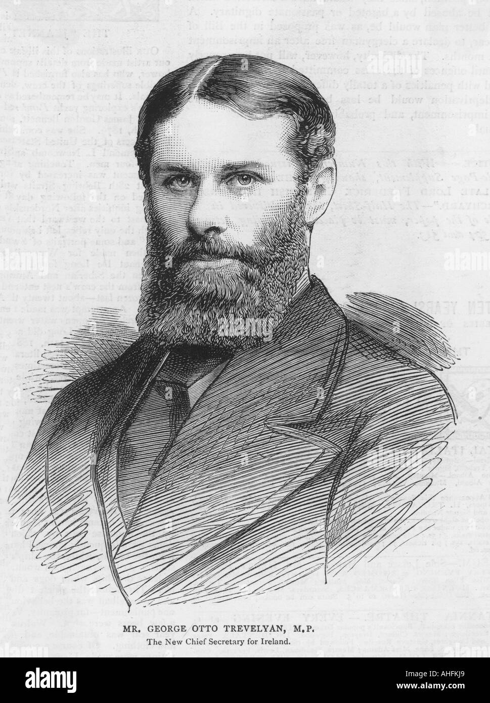 George Otto Trevelyan Stock Photo - Alamy