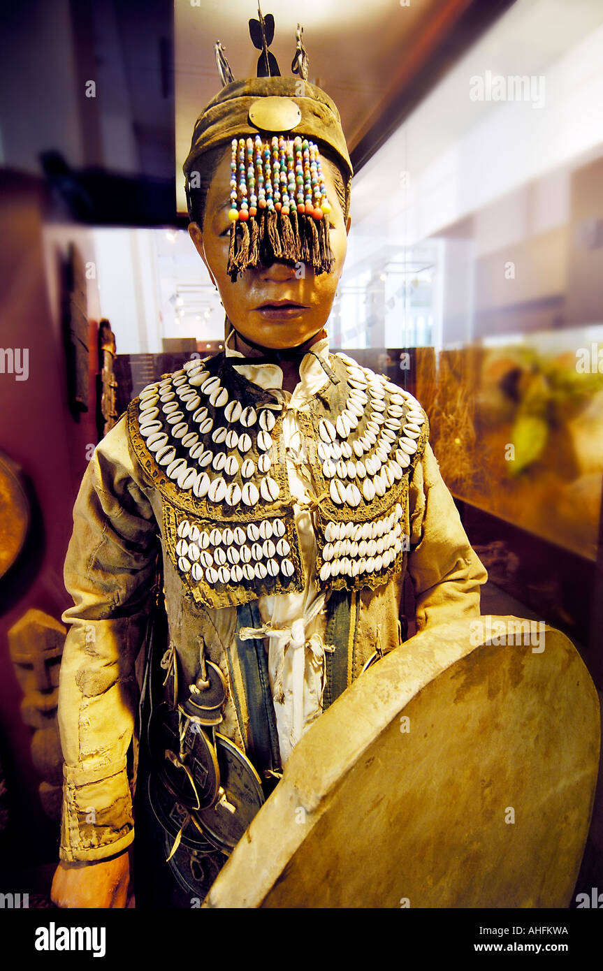 Warrior with armor, China, Ueberseemuseum Bremen, Germany Stock Photo ...