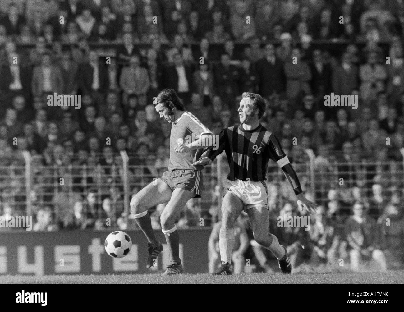 Bundesliga football match between Black and White Stock Photos & Images ...