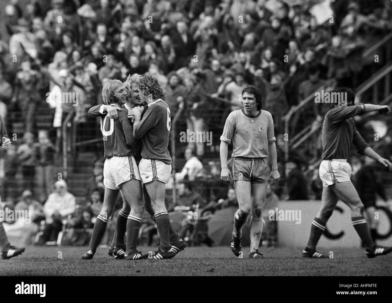 football, Bundesliga, 1971/1972, Glueckaufkampfbahn Stadium in ...