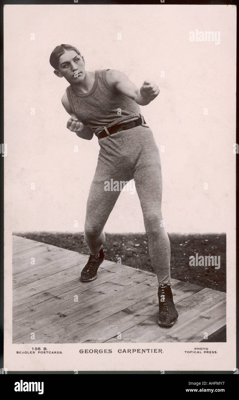 Georges carpentier hi-res stock photography and images - Alamy
