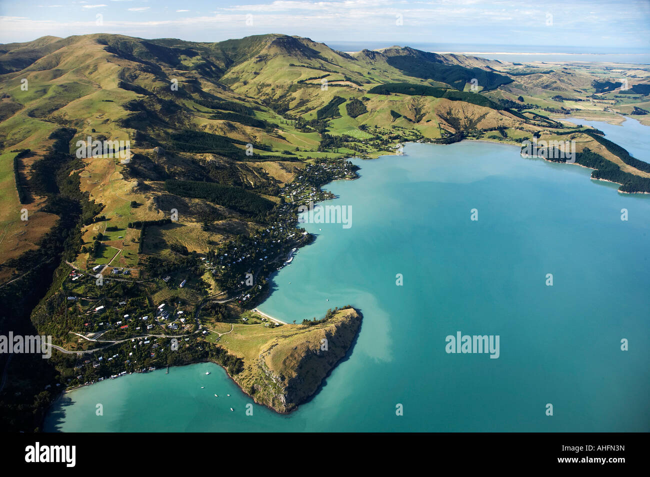 Charteris Bay Lyttelton Harbour Canterbury South Island New Zealand ...