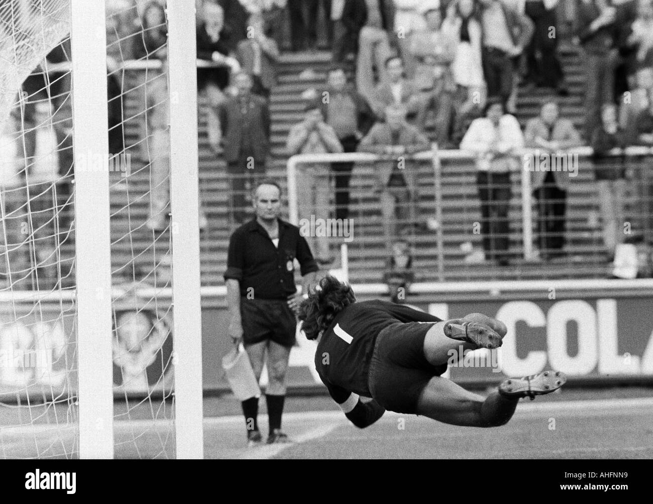 football, Bundesliga, 1971/1972, Rot-Weiss Oberhausen versus Werder ...
