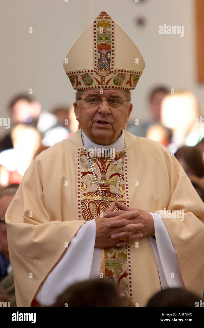 Catholic priest during Mass Stock Photo - Alamy