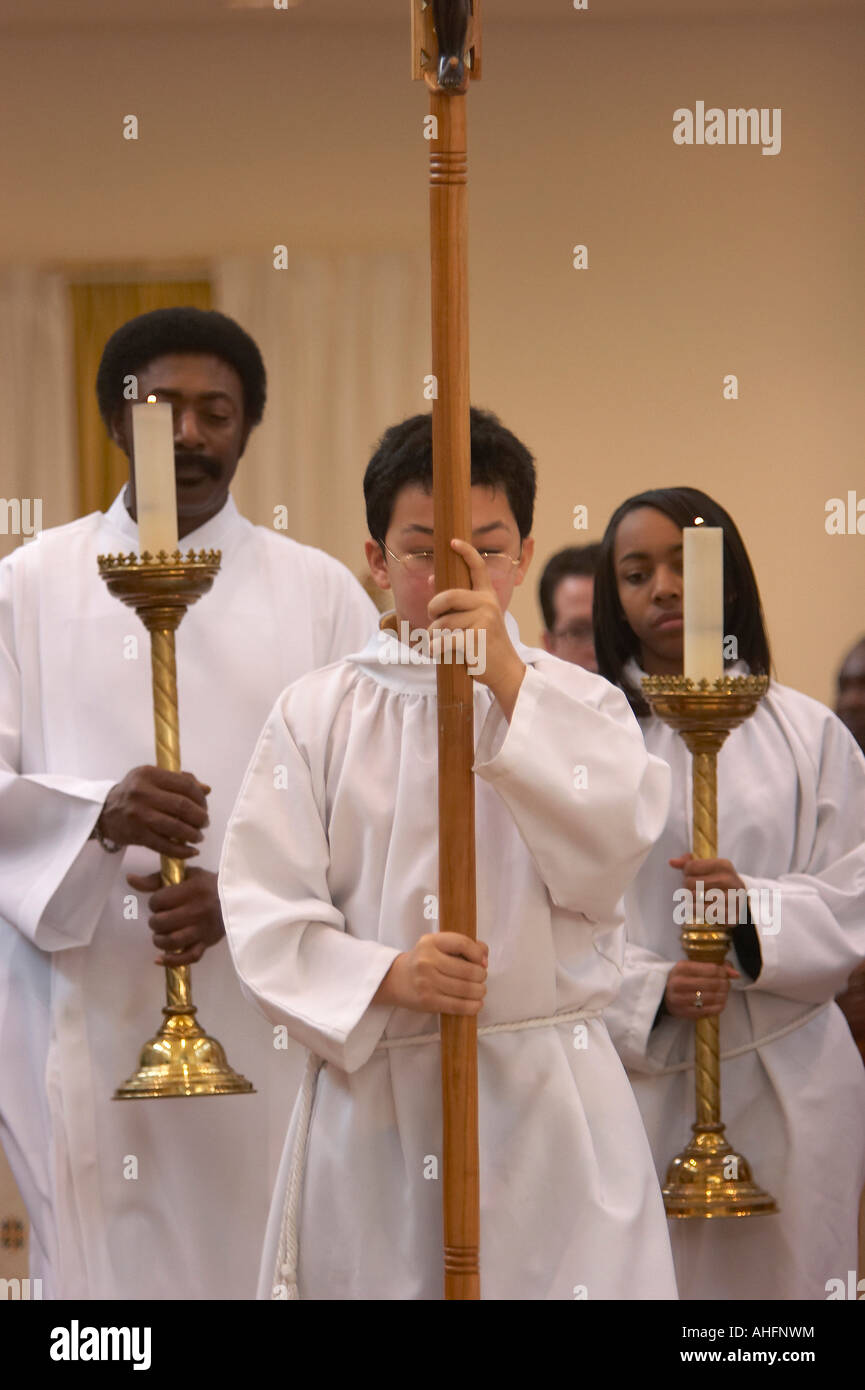Catholic Mass Procession