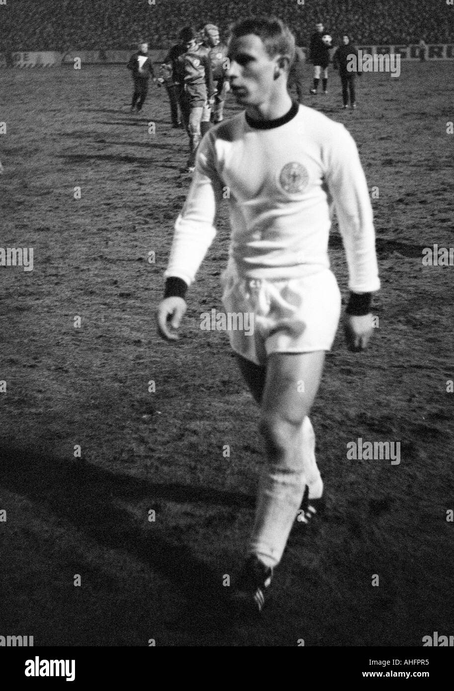 football, test match of the German national team, 1968, Stadium an der ...