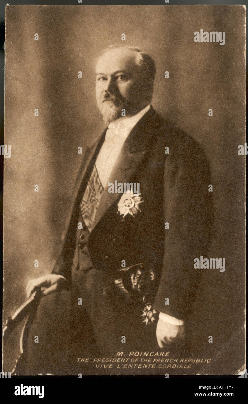 Raymond poincare 1860 1934 hi-res stock photography and images - Alamy