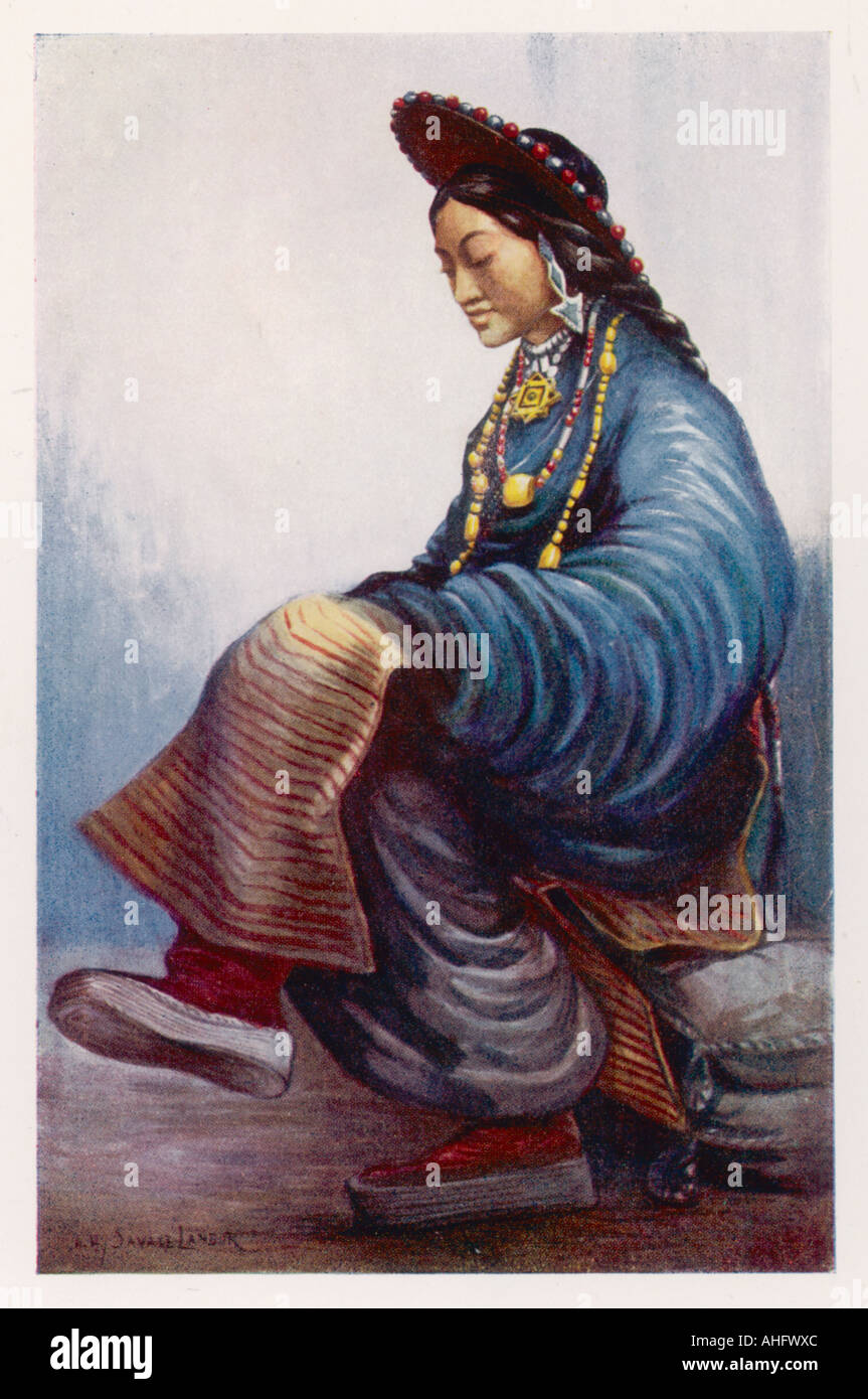 Tibetan types hi-res stock photography and images - Alamy
