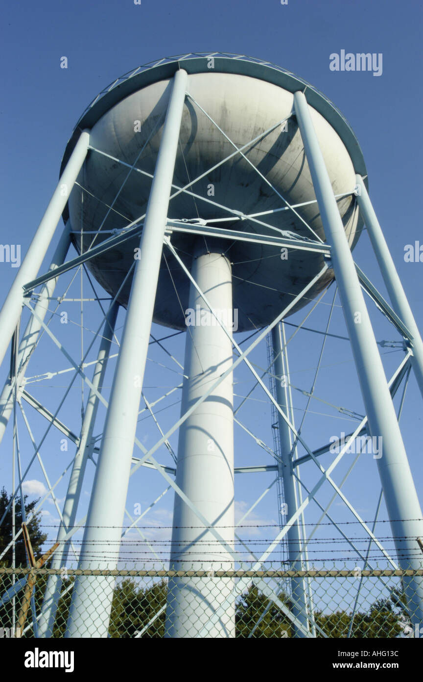 Water tank Massachusetts USA Stock Photo - Alamy