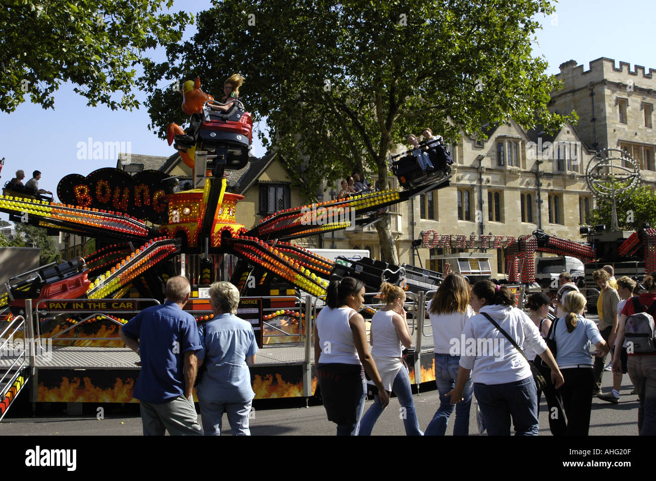 Fair Ground Ride Stock Photo - Alamy