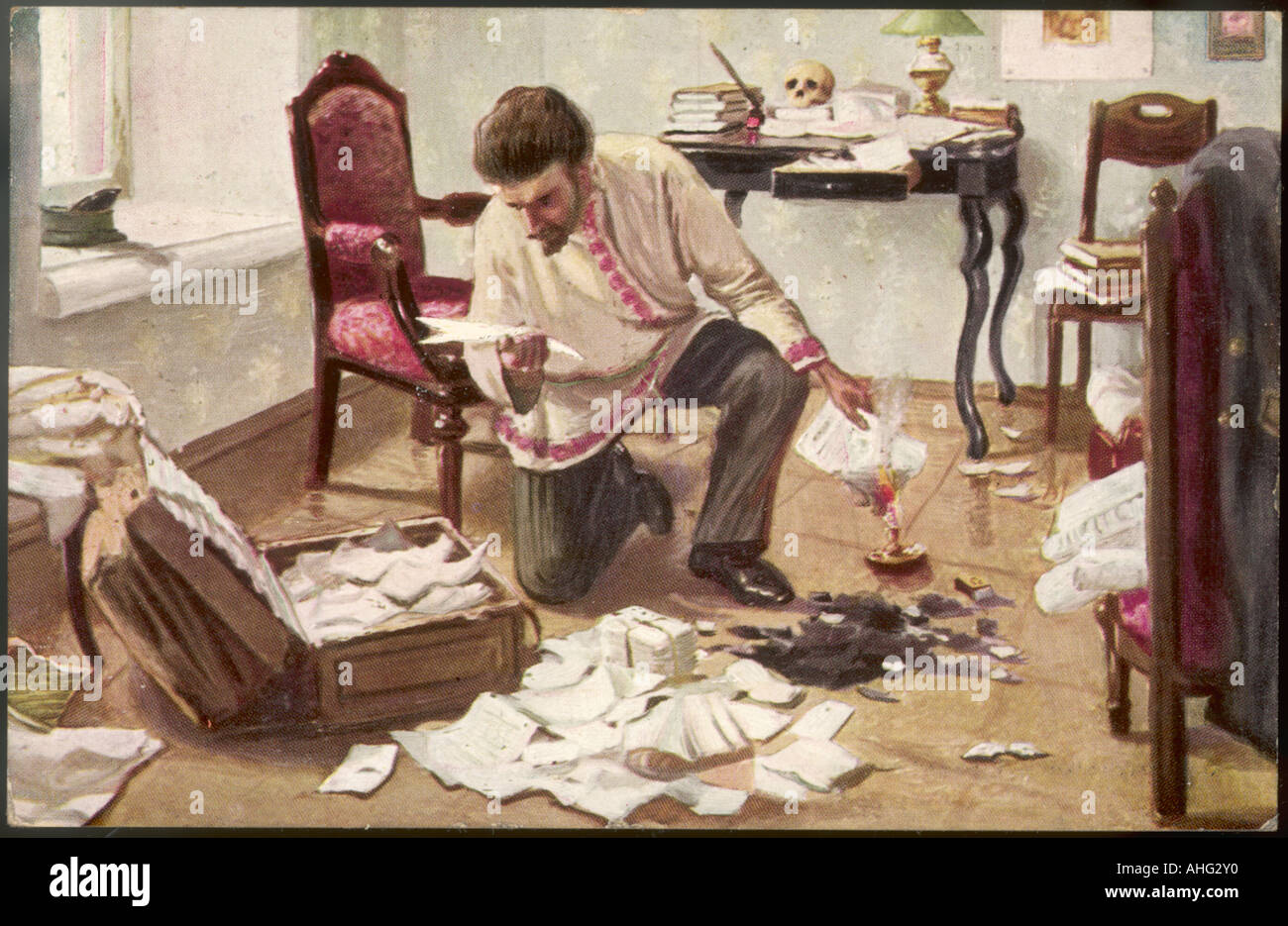 Burning Documents High Resolution Stock Photography and Images - Alamy