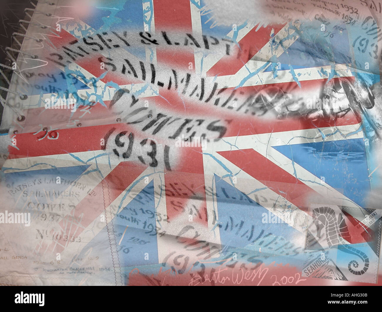 Union jack fade hi-res stock photography and images - Alamy