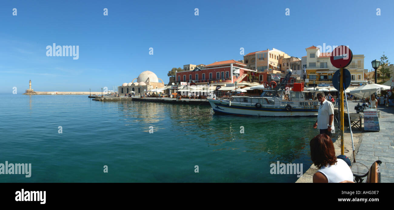 Cafe kriti chania hi-res stock photography and images - Alamy