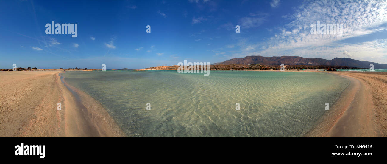 South Coast beach Elafonisos Elafonissos Elafonisi Crete Kriti Greece ...